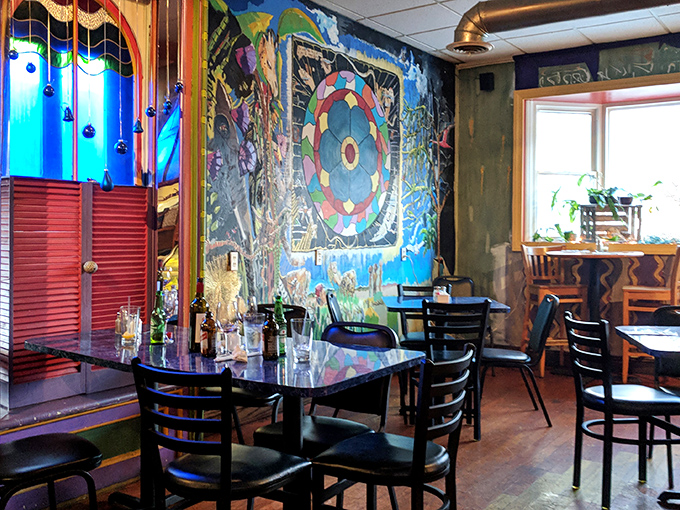 Step inside and you're transported to an artistic wonderland where every wall tells a story and every corner promises a new visual surprise.