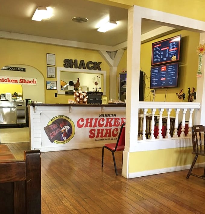 Step into this wood-paneled hallway and feel the decades of Nashville dining history. The red carpet practically whispers, "You've arrived somewhere special."