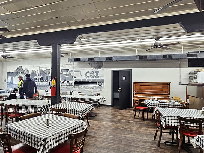 Black and white checkered tablecloths aren't a design choice&mdash;they're a declaration that some traditions need no updating.