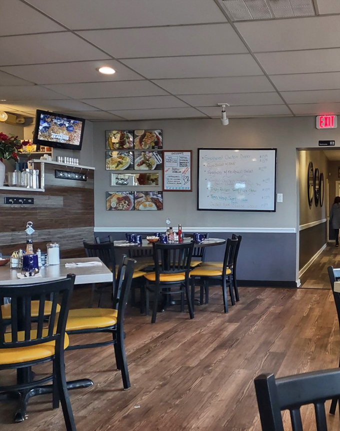 Simple wooden tables, comfortable chairs, and a whiteboard of specials&mdash;the classic diner formula perfected over decades of feeding hungry Ohioans.