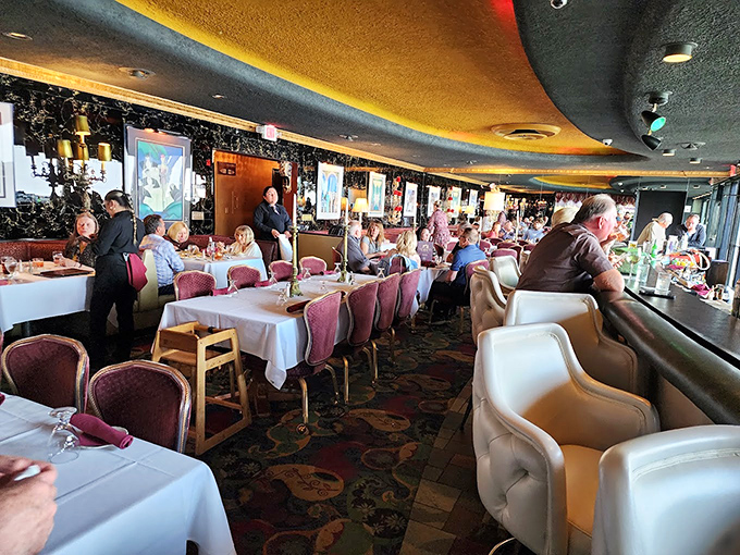 White tablecloths, plush seating, and attentive service&mdash;HOBNOB's dining room is where memories are made one perfect bite at a time.