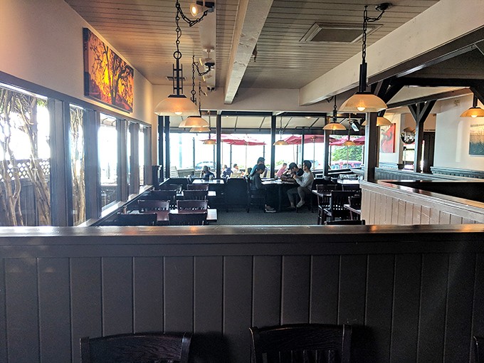 Where ocean views meet comfort dining. The interior strikes that perfect California balance &ndash; casual enough for sandy feet, worthy enough for celebration dinners.