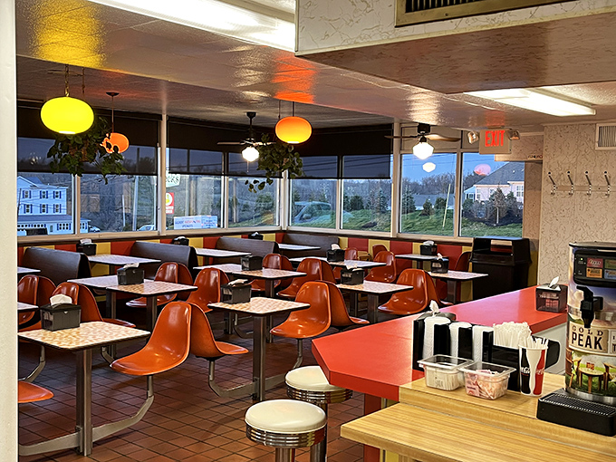 Time travel isn't just science fiction&mdash;it's what happens when you step into Speck's retro dining room with those unmistakable orange chairs that have witnessed decades of satisfied diners.