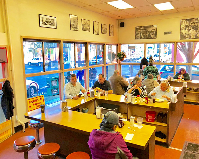 Yellow walls adorned with Portland's past, wooden tables filled with regulars&mdash;this is where breakfast dreams come true, not Instagram opportunities.