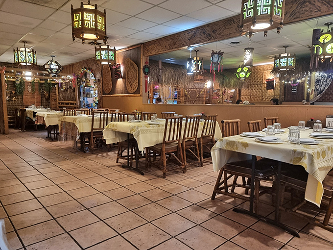 Step inside and suddenly you're not in Illinois anymore. These lanterns have witnessed countless first dates, anniversaries, and "I can't believe I've never been here before" moments.