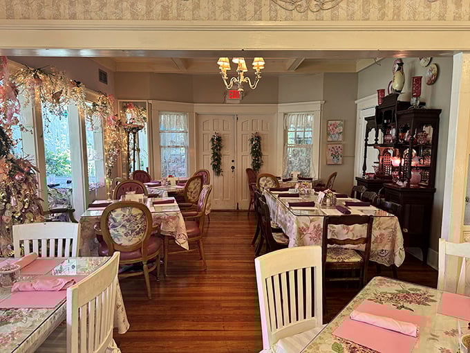 Where Victorian elegance meets comfort food rebellion &ndash; every table dressed for tea but ready for serious eating.