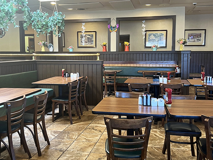 Classic diner comfort without the pretense &ndash; where vinyl booths mean business and breakfast means serious satisfaction.