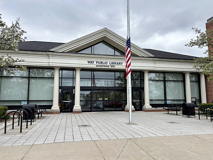 The Way Public Library stands as both architectural landmark and community living room, where stories and lives intertwine daily.