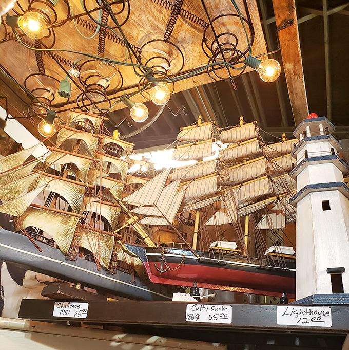 Miniature maritime history sails overhead &ndash; these model ships and lighthouses are ready to navigate from their display straight to your mantelpiece.