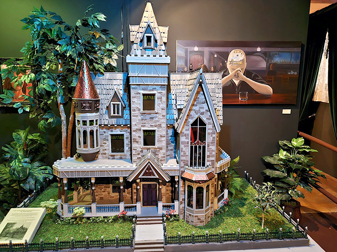 This meticulously crafted miniature Victorian mansion isn't just dollhouse-perfect&mdash;it's a testament to obsession, with tiny architectural details that would make Frank Lloyd Wright do a double-take.