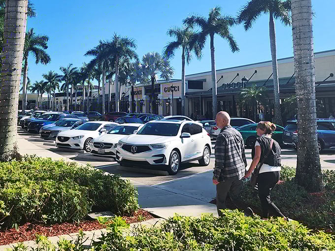 Finding parking this easily feels like winning the lottery, except the prize is actually getting to shop.