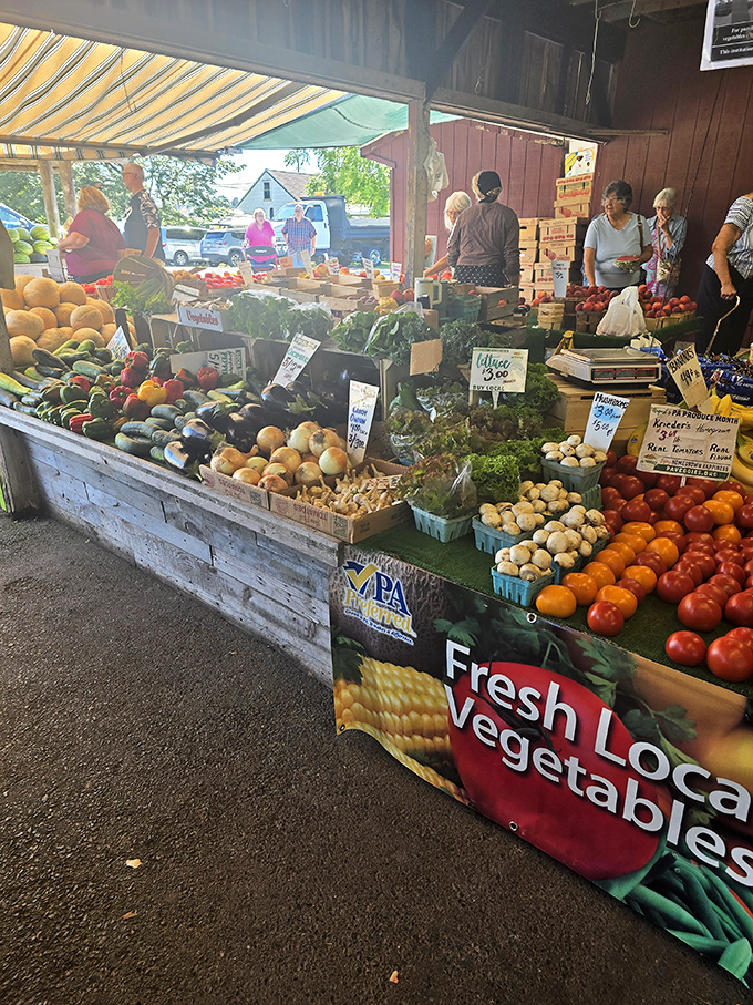 Nature's color palette on full display. Pennsylvania's farm-fresh bounty creates a feast for the eyes before becoming a feast for the table.