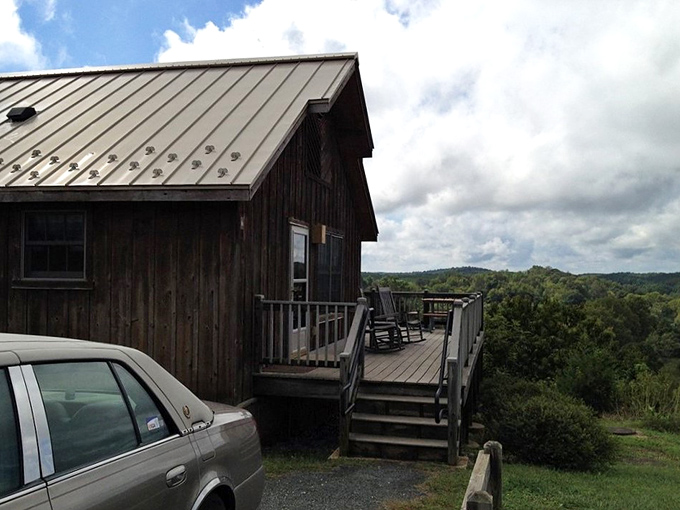 Rustic luxury at its finest&mdash;where porch-sitting becomes an Olympic sport and panoramic views are just part of the morning coffee service.