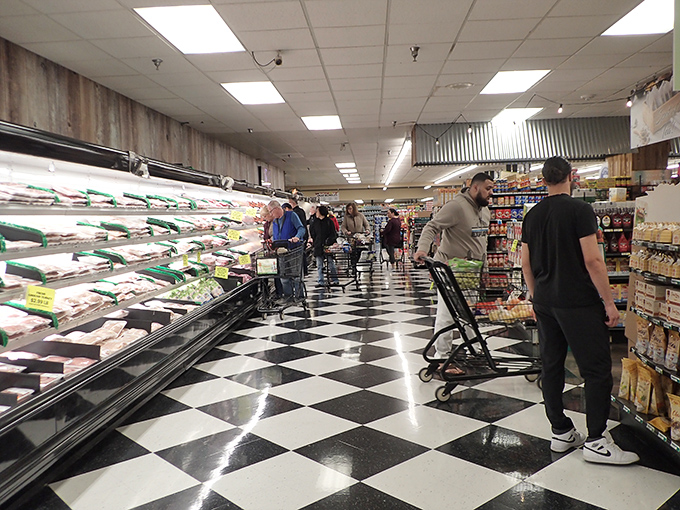 That classic black and white checkered floor isn't just stylish&mdash;it's the yellow brick road leading to Pennsylvania Dutch food paradise.