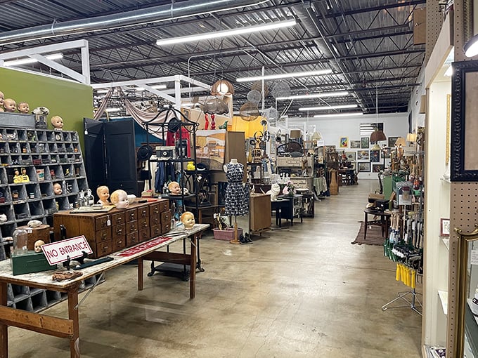 Step inside and prepare for a time-traveling shopping spree where your wallet may empty but your home will thank you.