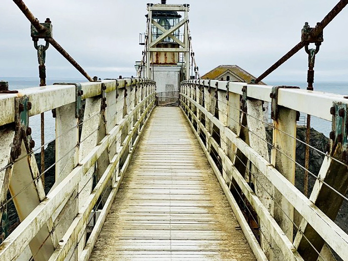 Walking this suspension bridge feels like starring in your own adventure movie, minus the explosions.