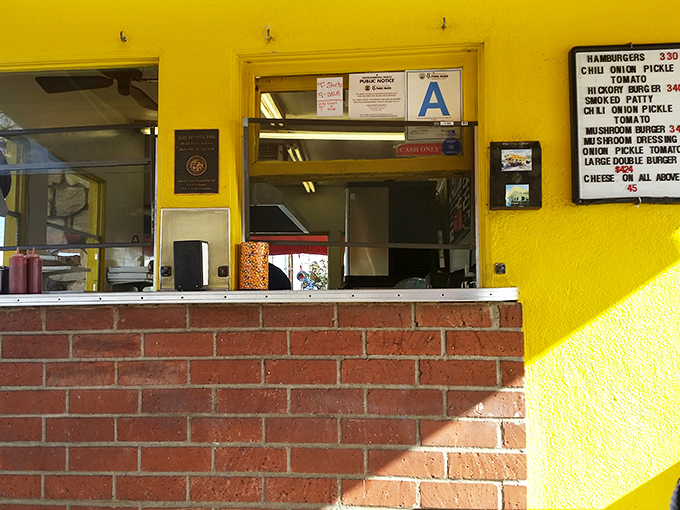 At this humble walk-up window, culinary dreams come true. The brick counter has witnessed thousands of first bites and "wow" moments over the decades.