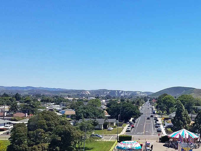 Wide streets, ample parking, and not a traffic jam in sight. In Lompoc, rush hour means three cars at a stop sign, politely waving each other through.