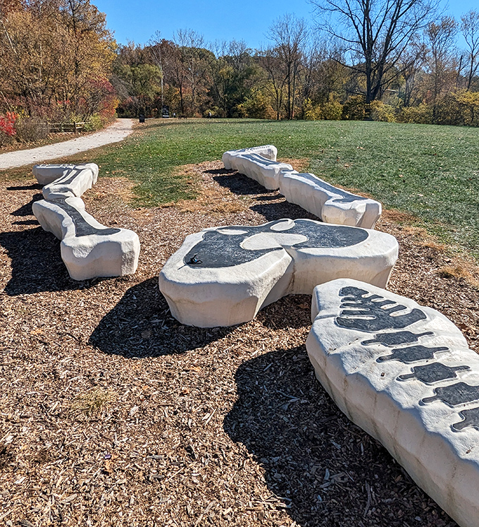 Funky Bones isn't just art&mdash;it's a skeleton you can actually sit on. Mortality never looked so inviting.