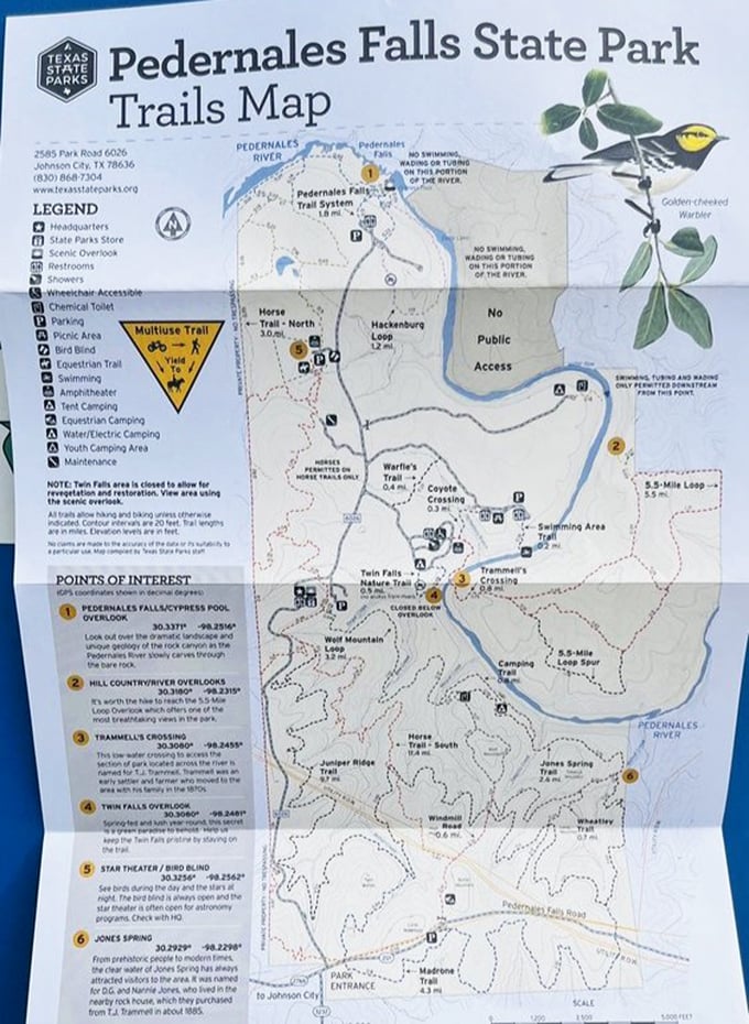 The treasure map to paradise! With this guide, you're just steps away from discovering your own slice of Texas heaven.