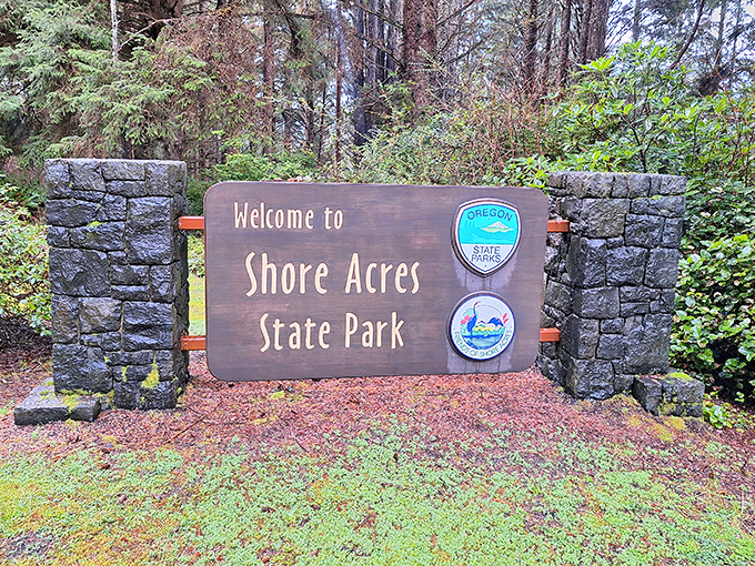 Not all treasure maps look like this, but this rustic welcome sign promises the same reward: discovery of something precious.