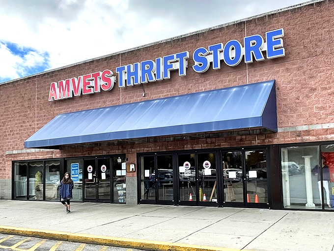 Behind that brick facade lies a wonderland where yesterday's castoffs become tomorrow's perfect finds.