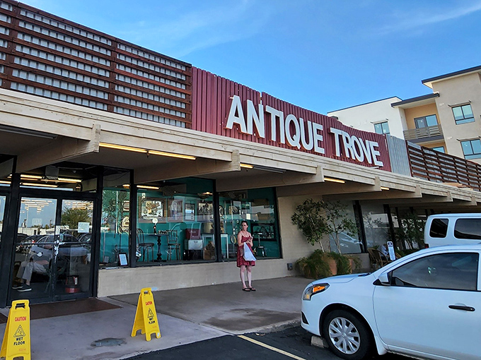 Modern Scottsdale meets vintage charm at this sleek antique destination where past and present shake hands.