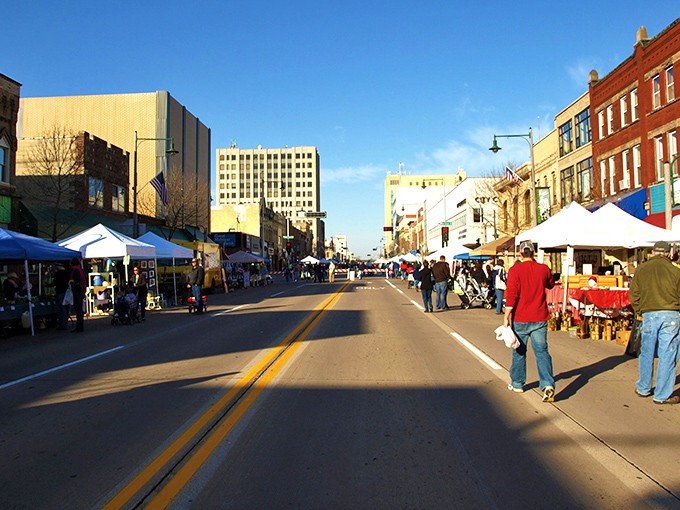 Appleton: Festival season transforms this downtown into a shopper's paradise. The Fox Valley knows how to turn a street into a party!