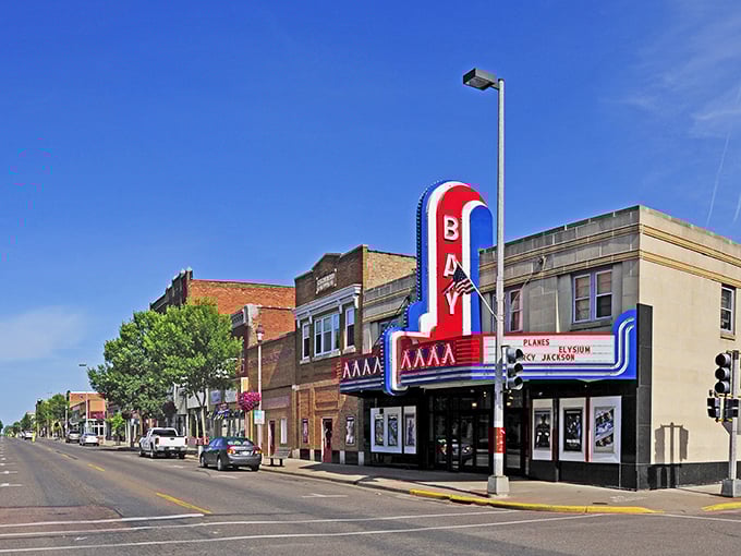 Ashland's main street looks like it was plucked from a 1950s postcard.