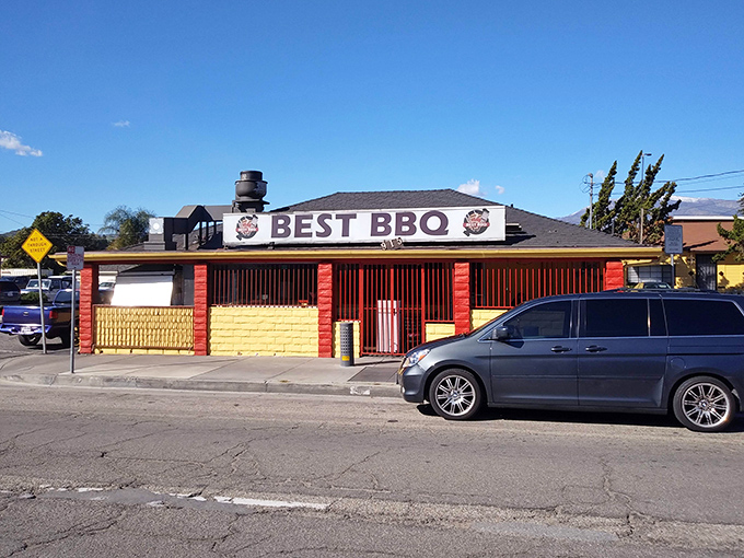 Don't let the humble storefront fool you &ndash; this yellow beacon serves up BBQ that'll make your taste buds sing.