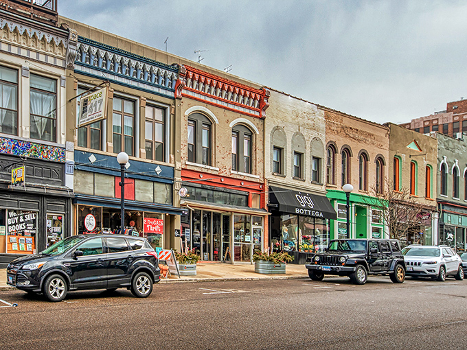 Bloomington's downtown buzzes with the perfect energy - not too fast, not too slow, just right for comfortable living.