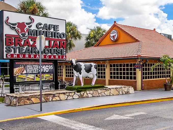 Meat on swords! It's like medieval times met your dinner plate and everyone's winning tonight. 
