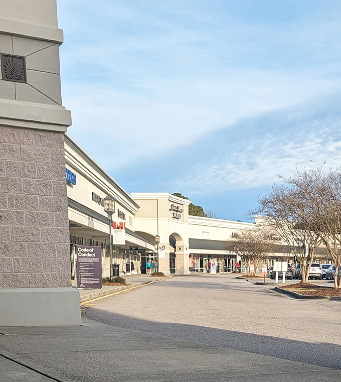 Premium outlets stretch as far as the eye can see, promising deals that won't require a second mortgage.