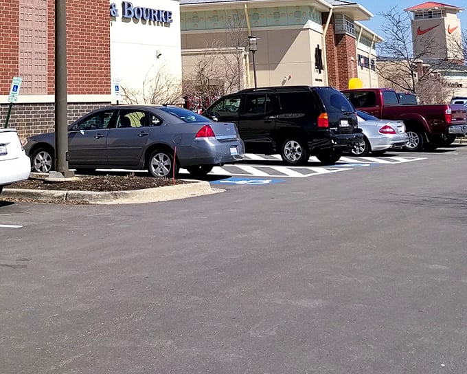 Chicago Premium Outlets draws crowds from across the region, and one look at this busy parking lot explains why.