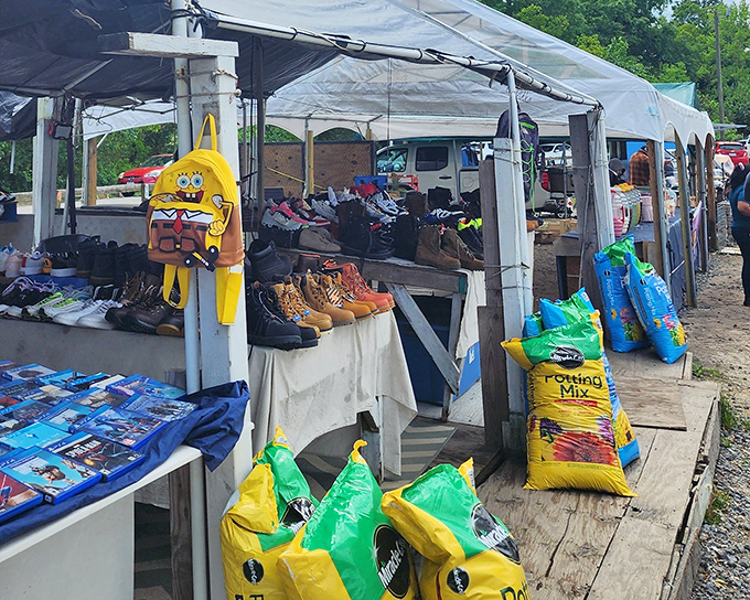 Inside this covered paradise, every aisle promises discoveries that'll make your wallet smile with relief.