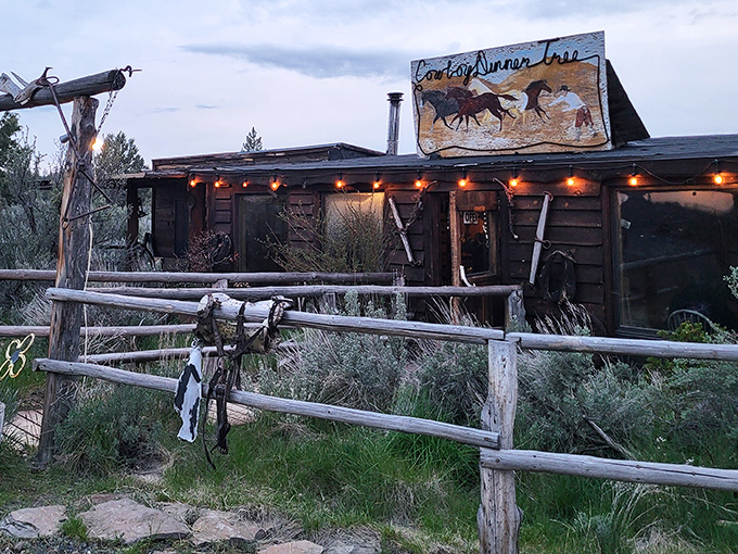 Welcome to the middle of nowhere, where cowboy dreams and massive steaks collide beautifully.