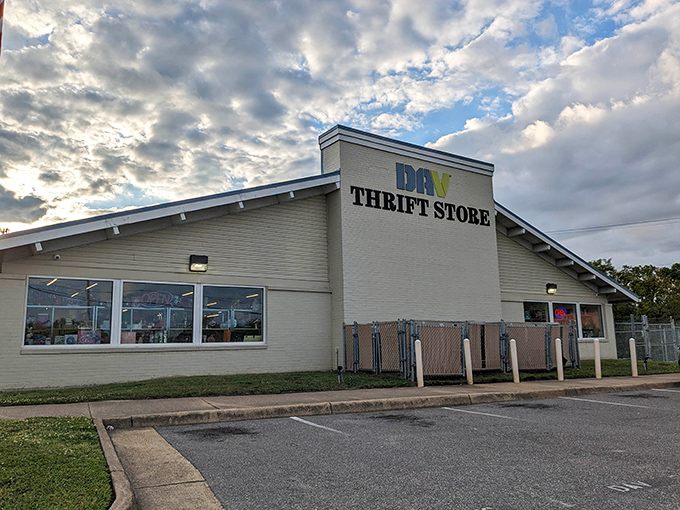 DAV Thrift Store stands ready for business, promising adventures in secondhand shopping for every budget-conscious explorer.