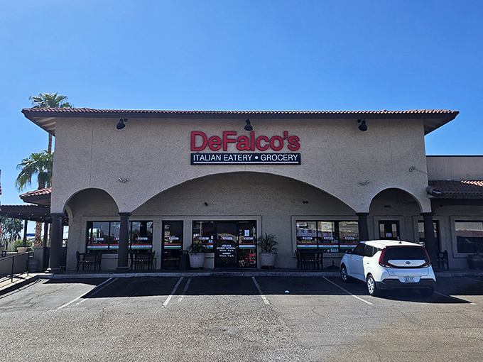 Arched windows hint at authentic flavors waiting inside this Scottsdale treasure.