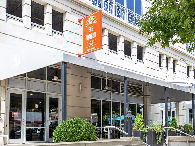 Modern meets comfort food in this bright Atlanta haven where pancakes dreams come true.