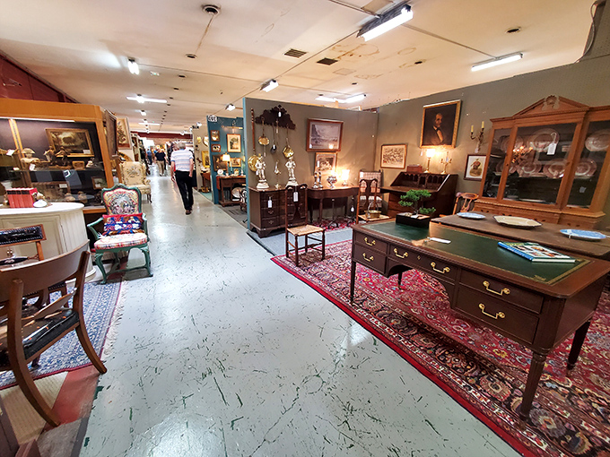 This charming Frederick storefront whispers "come explore" louder than a carnival barker ever could.