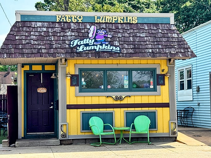 Like stumbling upon a storybook cottage that happens to make sandwiches that'll haunt your dreams.