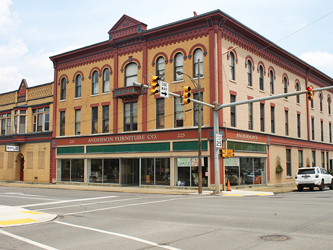 Classic American downtown where every storefront tells a story and your wallet stays happy.