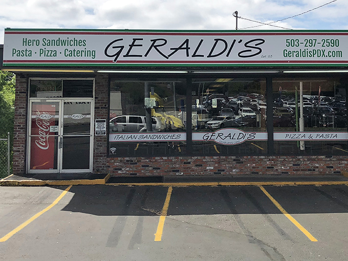 Classic Italian deli vibes that make you want to shout "Mamma mia!" unironically. 