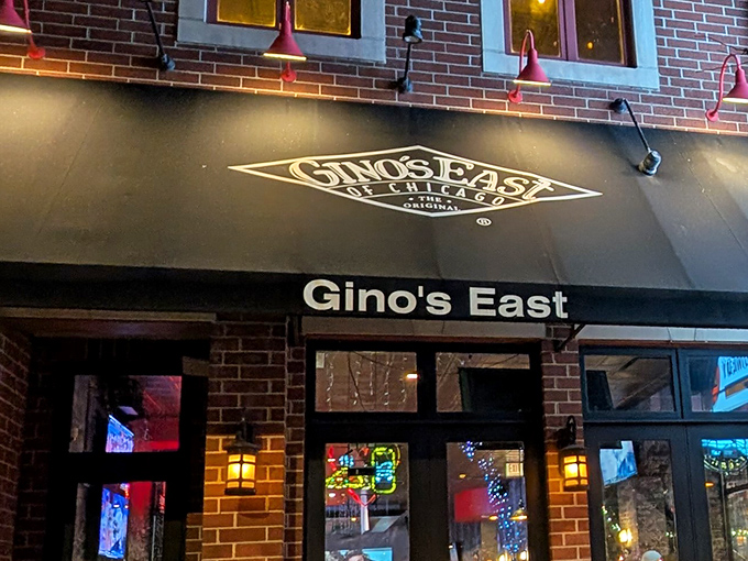 Gino's East wears its diamond logo like a championship ring &ndash; and the pizza inside backs up the swagger.