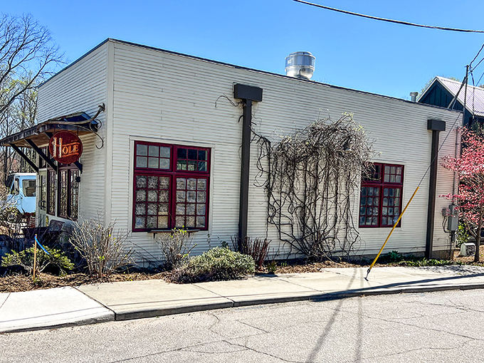 This charming white cottage proves that the best treasures often hide in the most unexpected places.