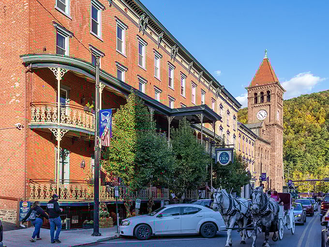 Victorian elegance meets mountain charm in this postcard-perfect downtown that time forgot to rush.