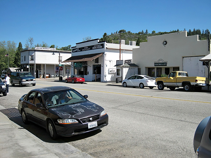 Julian's historic main street offers a charming step back in time, where apple pie is practically its own food group.