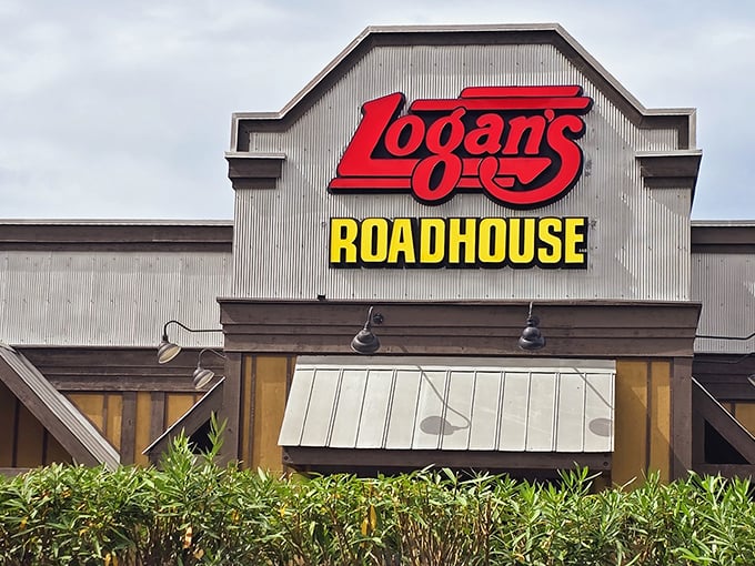 Logan's bold signage promises big flavors and bigger portions &ndash; roadhouse dining at its finest.