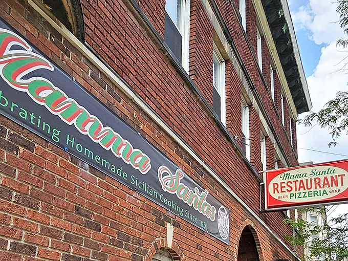 Brick buildings and Italian dreams - this Cleveland corner holds decades of pizza perfection and family memories.