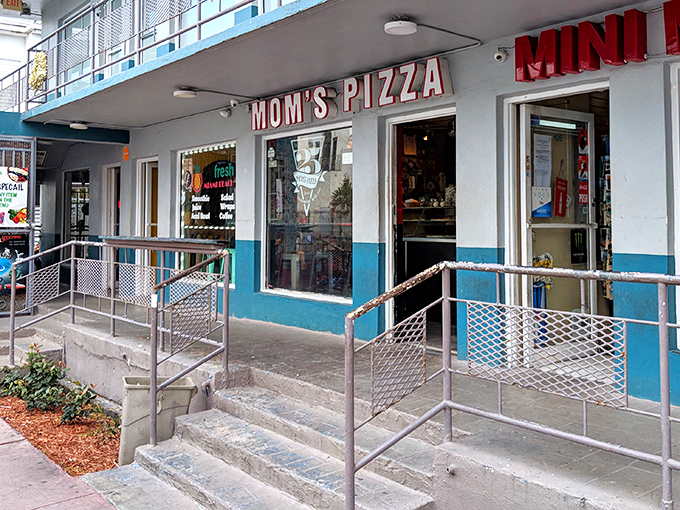 Mom's brings that authentic New York attitude to Miami Beach – no frills, just serious pizza business.